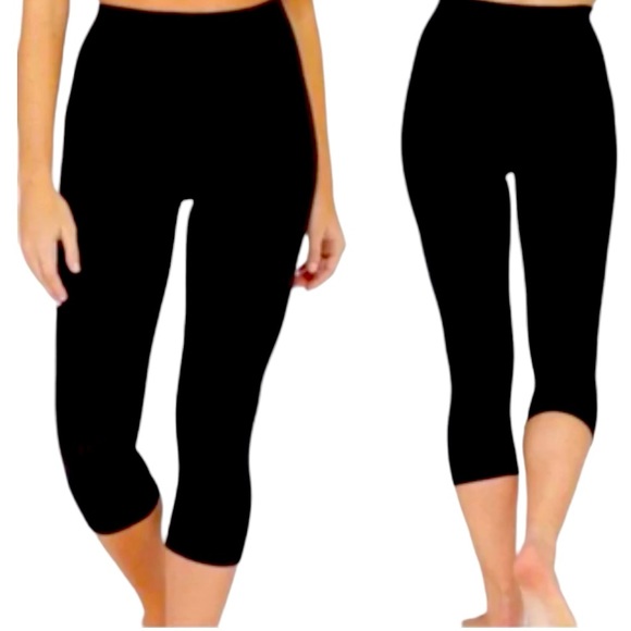 SPANX | Pants & Jumpsuits | Spanx By Sara Blakely Black High Waist ...